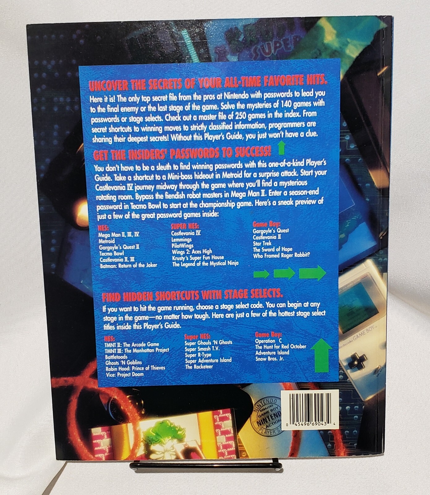 Top Secret Passwords Nintendo Power Player's Strategy Guide NES SNES ...