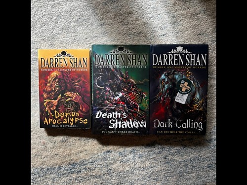 Darron Shan Demonata Books 6, 7 and 9 | eBay Australia