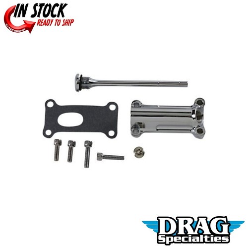 Drag Specialties Chrome Engine Oil Spout Kit Harley 99-01 FLHT/FLHR ...