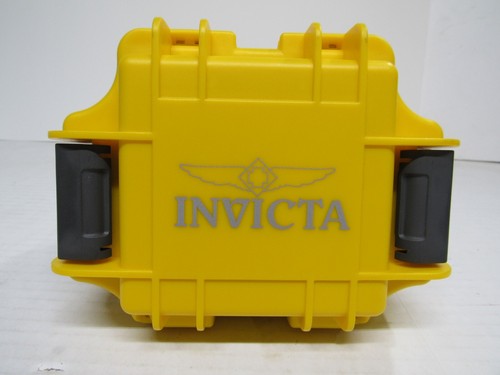 Invicta Yellow Classic Single Slot Watch Box/Case - Case Only | eBay