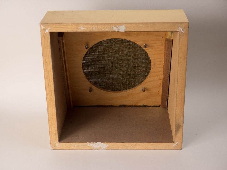 Vintage Wall Mount Speaker Cabinet from a 1970s era Muzak Music System ...