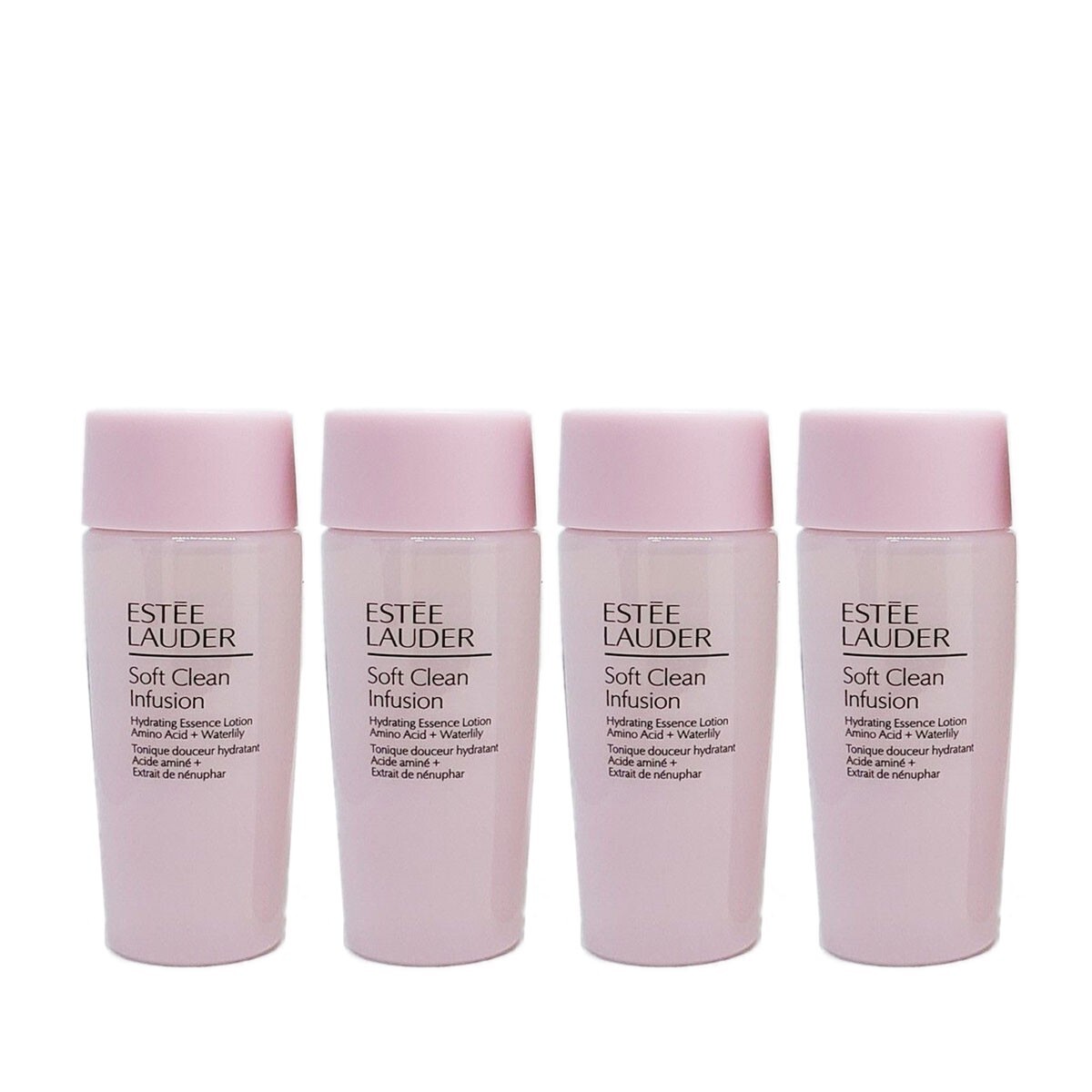4 x Estee Lauder Soft Clean Infusion Hydrating Essence Treatment Lotion ...