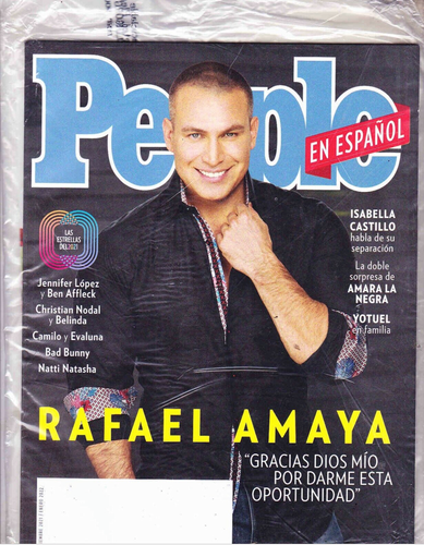 People EN ESPANOL Magazine (December, 2021) RAFAEL AMAYA Cover BRAND ...