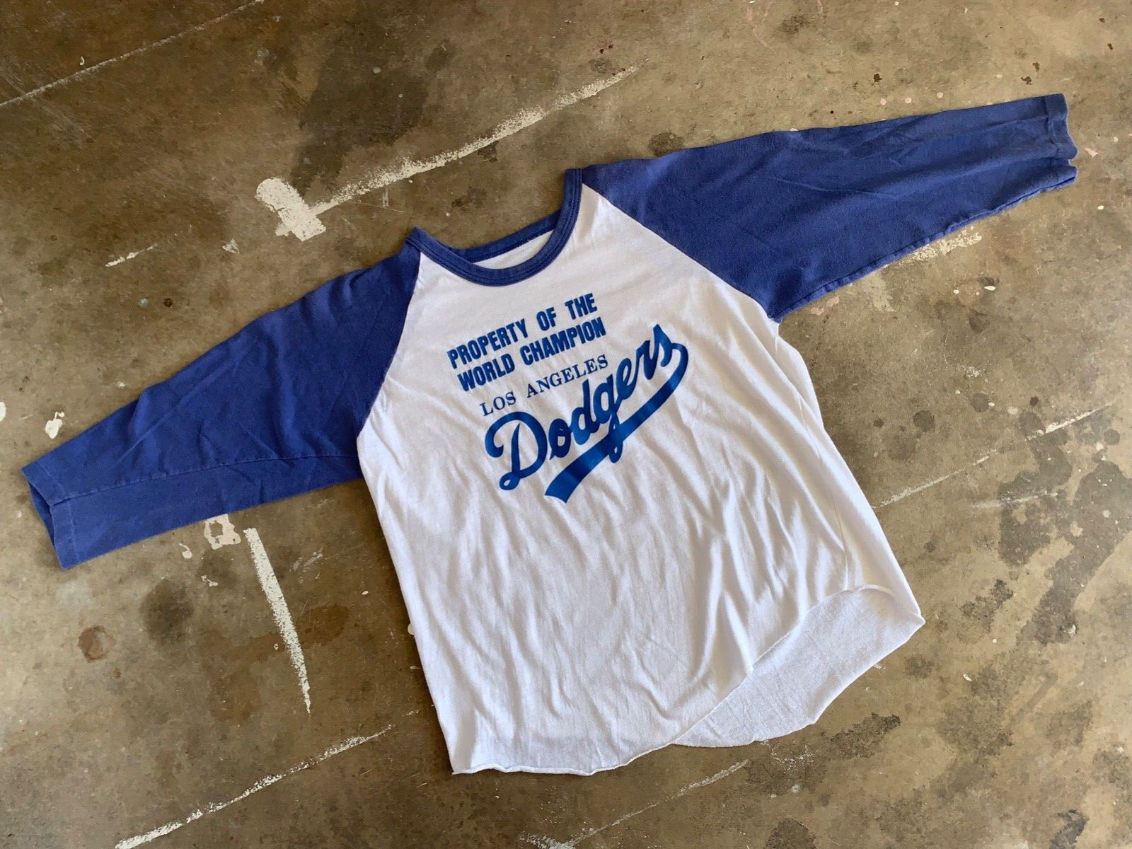 1981 VINTAGE 80s LOS ANGELES DODGERS WORLD SERIES CHA… - Gem