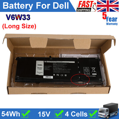 New V6W33 15V 54Wh Battery for Dell Inspiron 15 5415 5510 5515 Latitude ...