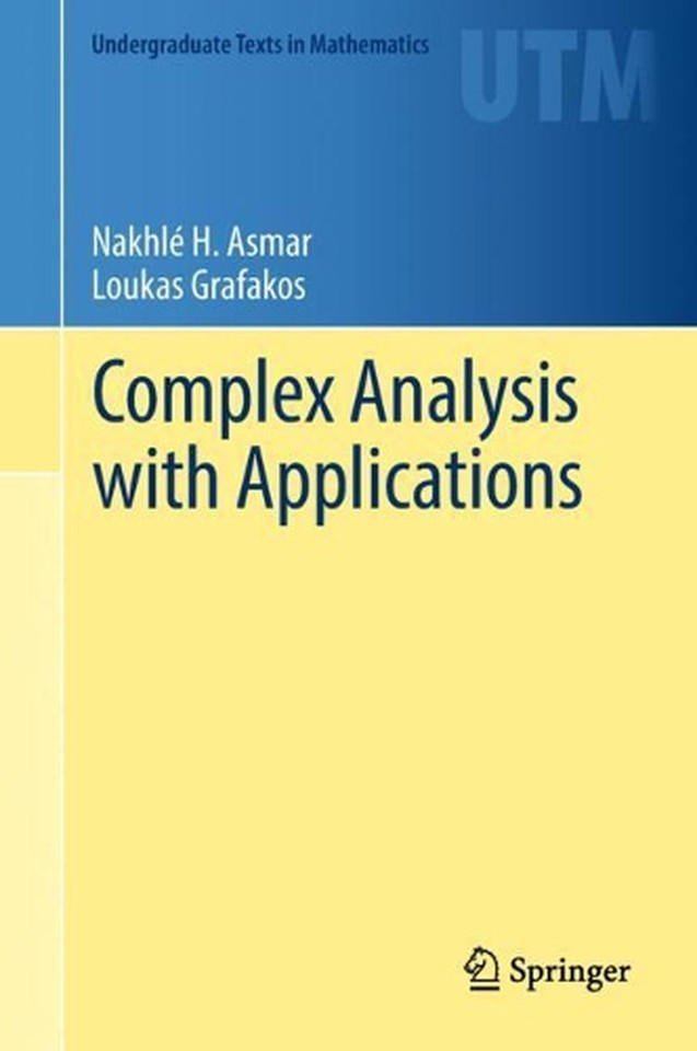Complex Analysis with Applications by Loukas Grafakos (English) Hardcover Book 9783319940625 | eBay