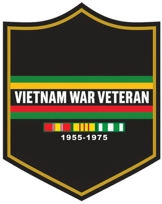 VIETNAM WAR VETERAN 1955- 1975 Sticker Decals – Stickers for Car ...