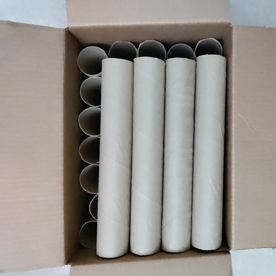 35 Lot, Empty Paper Towel Rolls, Cardboard Tubes, Arts Crafts Classroom ...