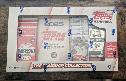 🔥🔥🔥 2025 Topps Baseball Flagship Collection Box - SEALED!!! 🔥🔥🔥 | eBay