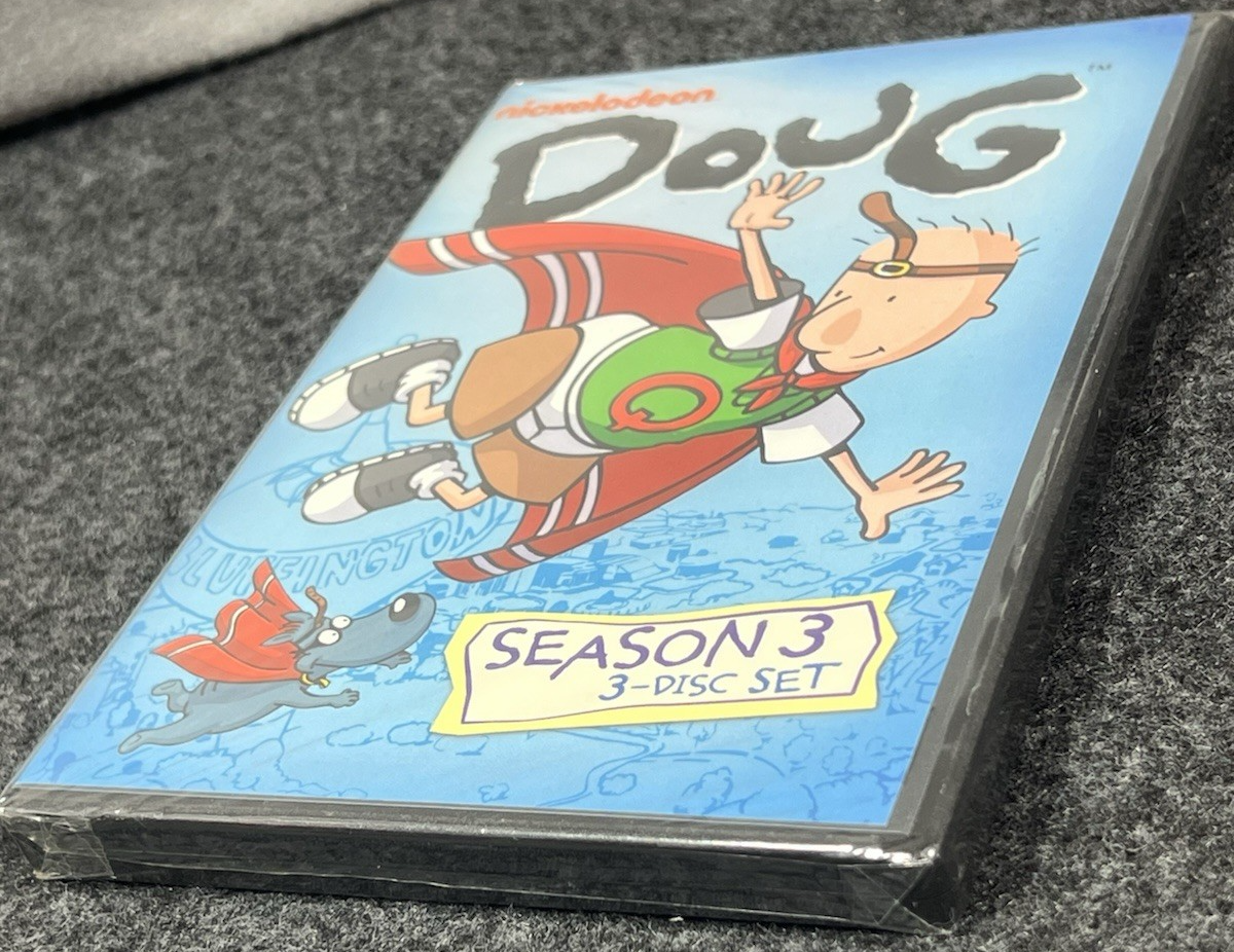 Doug - Season 3 (3 DVD Set, 2009) 26 Ep Nickelodeon Rewind 90s Cartoon ...