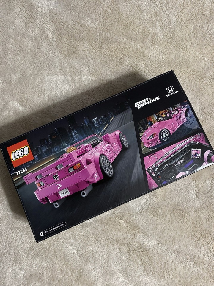 LEGO 77241 Speed Champions Honda S2000 Suki PINK 2 Fast 2 Furious NEW ...