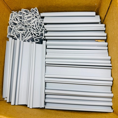 500 Pcs W.D.C.I. 6 in PVC Transverse Joint Metal Duct Cleat 250 ft | eBay