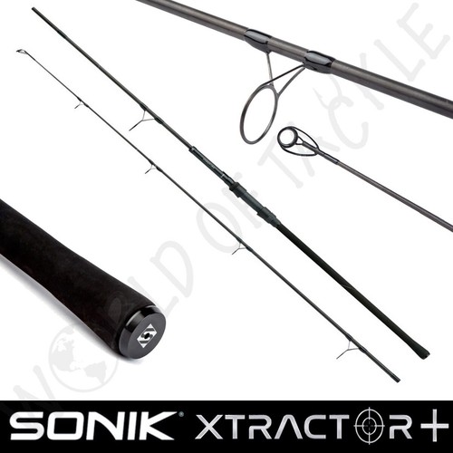 Sonik Xtractor+ Carp Fishing Rod Retractable 6ft 8ft 9ft 2.75lb 3lb 4 ...
