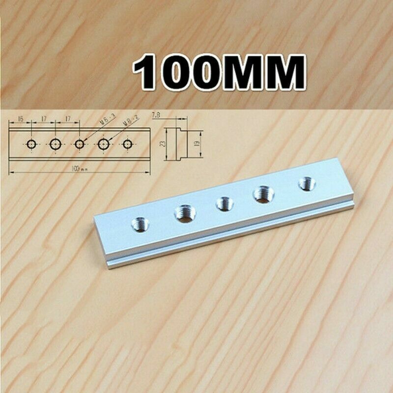 Aluminium 100mm T Track T Slot Slider Slider Miter Jig Fixture ...