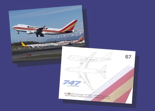 Kalitta Air Boeing 747-400 Trading Card - Set of 50 - FREE SHIPPING | eBay