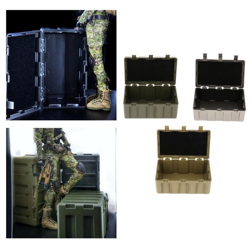 1:6 Scale Soldiers Suitcase Model Carrying Case for ch TTL Figures ...