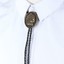 Western Cowboy Bolo Tie Black Stone Obsidian Rodeo Dance Necktie ...
