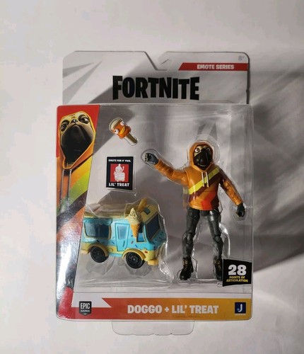 Fortnite Emote Series 4-Inch Action Figure Doggo & Lil' Treat, BRAND ...