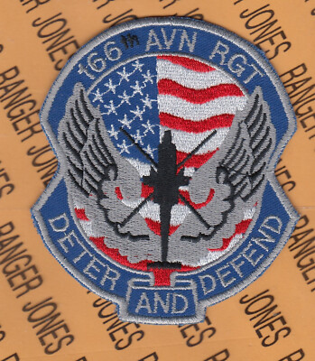 US Army 166th Aviation Regiment German Made ~4" patch c/e | eBay