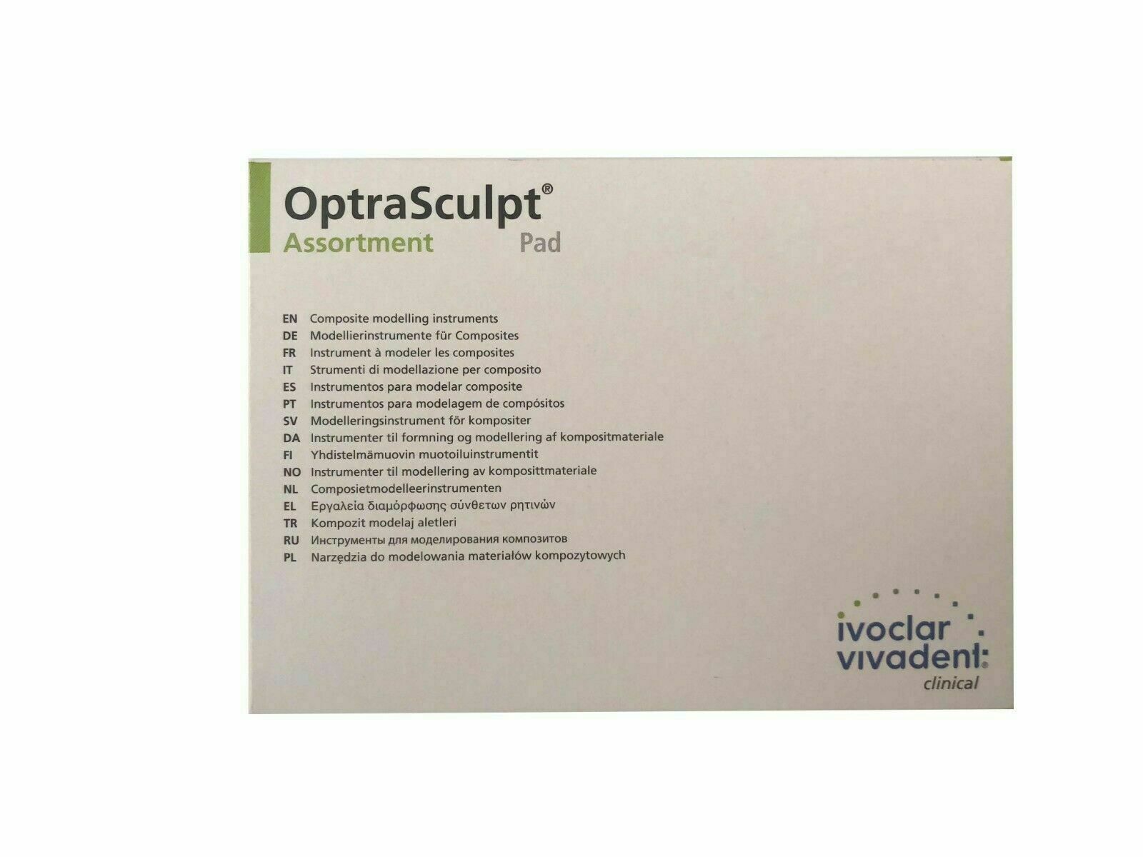 OptraSculpt - Pad Assortment Restorative Accessories Dental Material ...