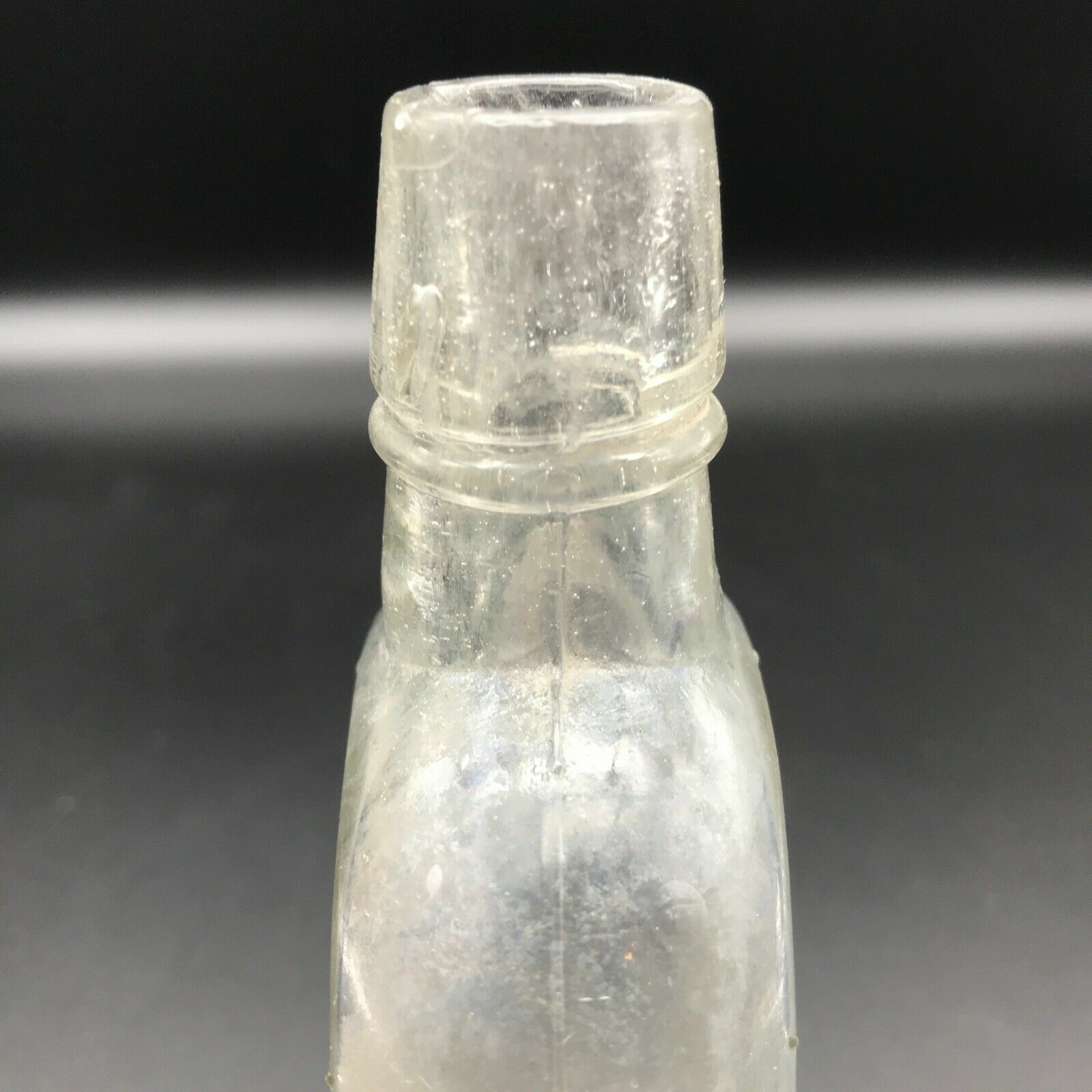 ANTIQUE COFFIN SHOO-FLY HALF PINT BELL PUNCH WHISKEY FLASK Clear ...