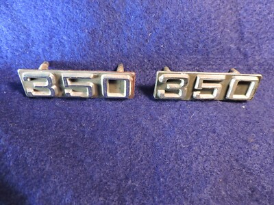 Vintage Pair 1970-75 CAMARO Z28 SS 350 EMBLEMS PART # 3984095 | eBay