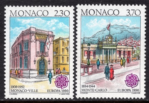 EUROPA CEPT 1990 - Monaco - Post Offices - MNH Set | eBay