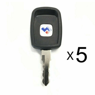 (5)key Sunward D001 Replacement Key - Constriction Equipment Key Set | eBay