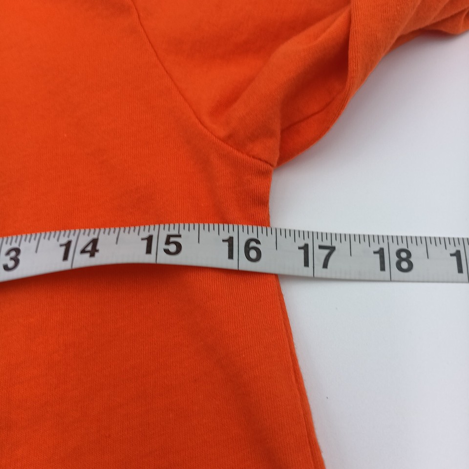 Circo Shirt Boy's Large 12/14 Orange Game Over Skull Face Long Sleeve ...