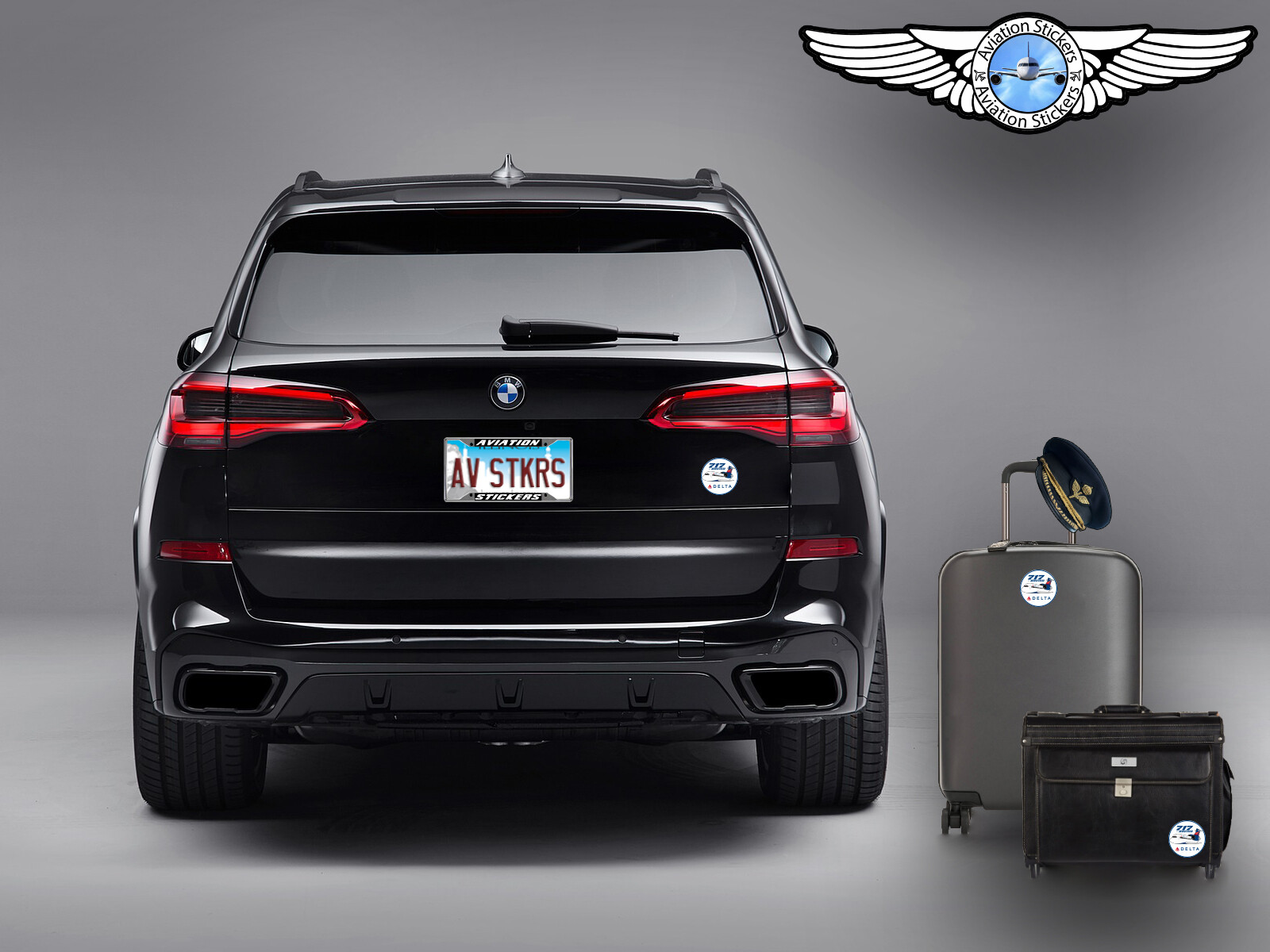 DELTA AIR LINES ROUND PUDGY BOEING B717 B 717 DECAL / STICKER | eBay