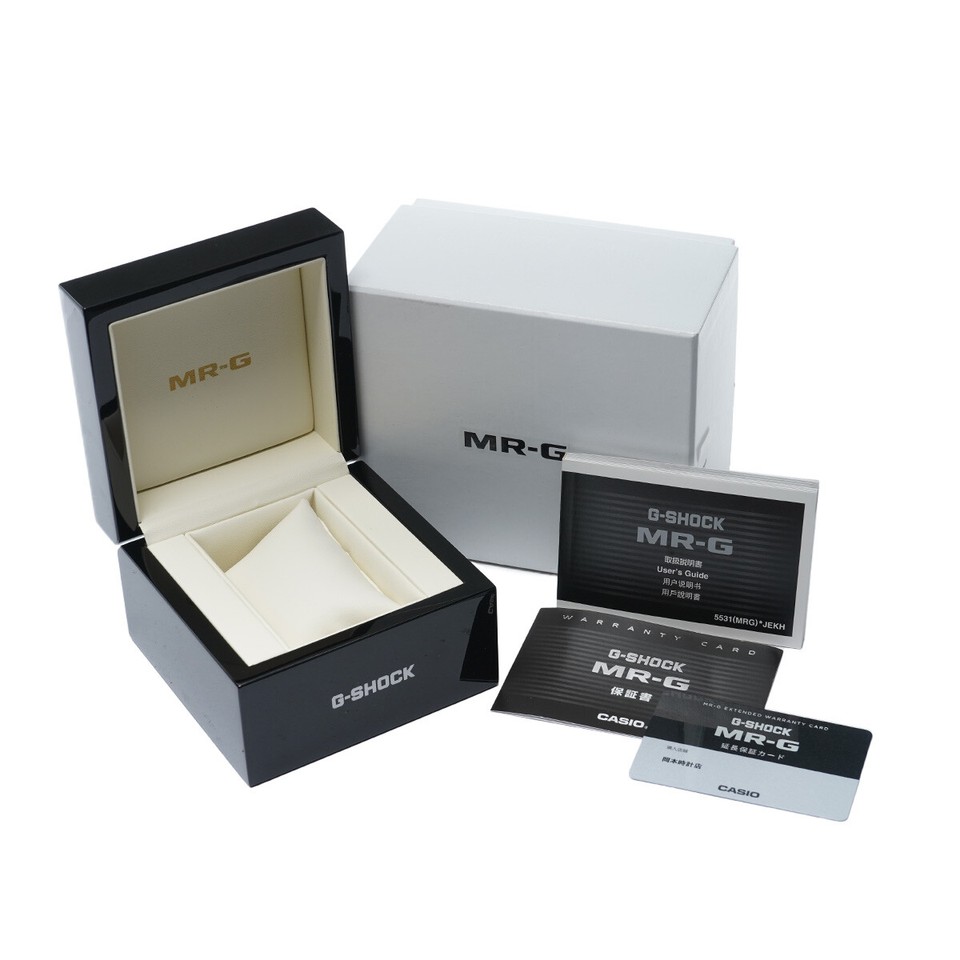 AUTH CASIO G-SHOCK WATCH MR-G MRG-G2000R-1AJR SOLAR TITANIUM CASE:54 ...