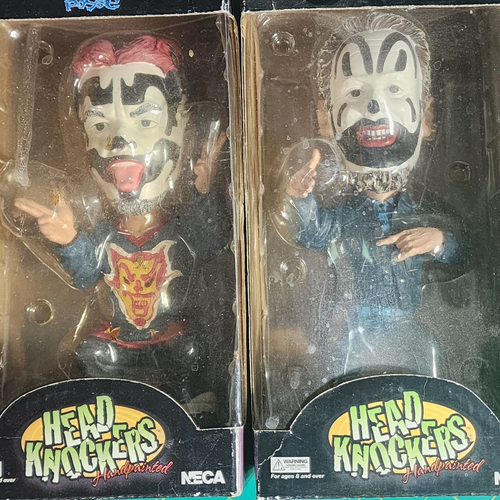 NECA Insane Clown Posse (ICP) Head Knockers LOT Violent J Shaggy 2 Dope ...