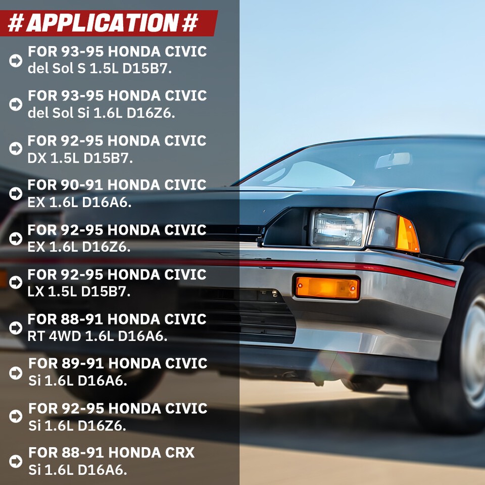 Adjustable Cam Gear Pulley Camshaft Kit For HONDA Civic D SERIES D15 ...