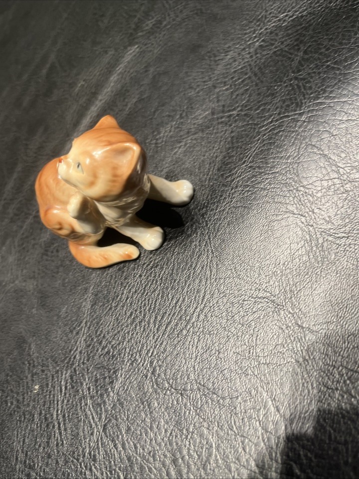 DANBURY MINT Cats Of Character Bone China Figurine "Start From Scratch ...