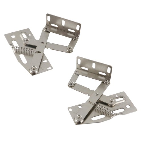 UTALIND 1 Pair Tip Out Tray Hinges 45 Degree Flip Down Hinge Scissor ...