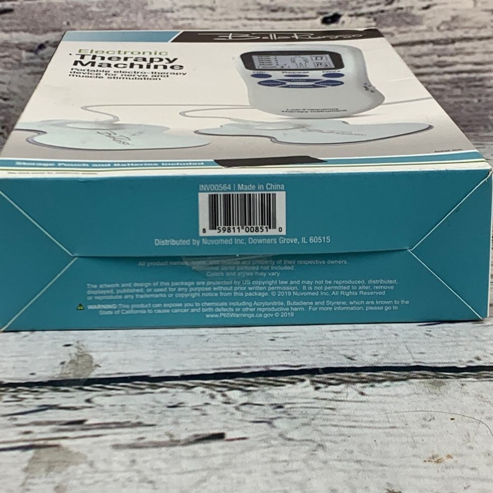Bella Russo Electronic Therapy Machine TENS Unit Muscle Stimulator Pain Relief 859811008510| eBay