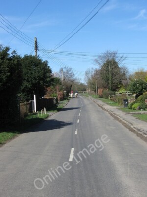 Photo 6x4 Station Road Isfield Looking up the main village street of ...