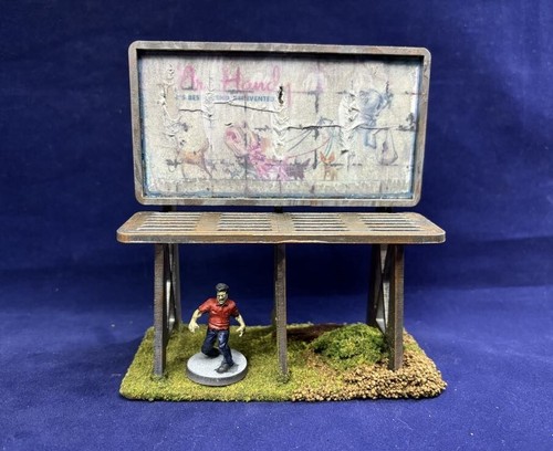 Billboard (v9) 28mm Terrain - Painted & Assembled Fallout Zombie ...