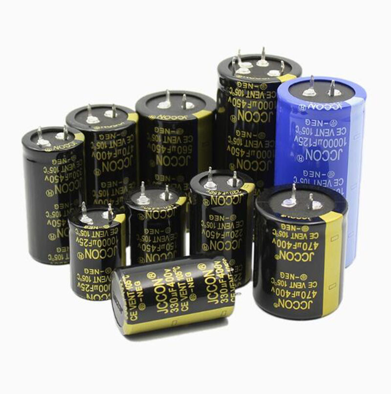 25V-450V Plug-in Audio Amplifier Machine Electrolytic Can Capacitor 100 ...
