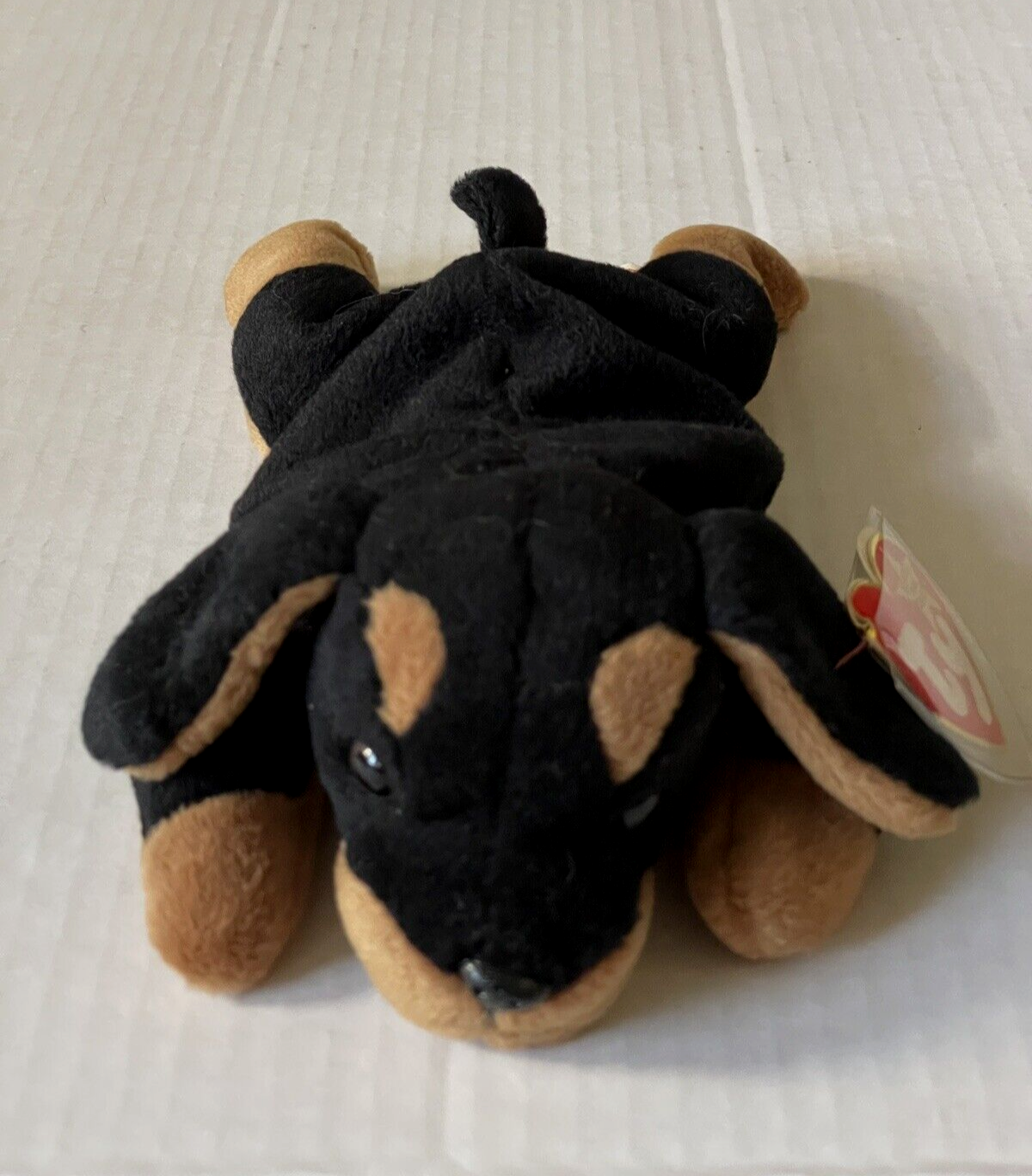 Ty Original Beanie Doby The Dog 1996 Retired B.D. - 10/09/96 Style ...