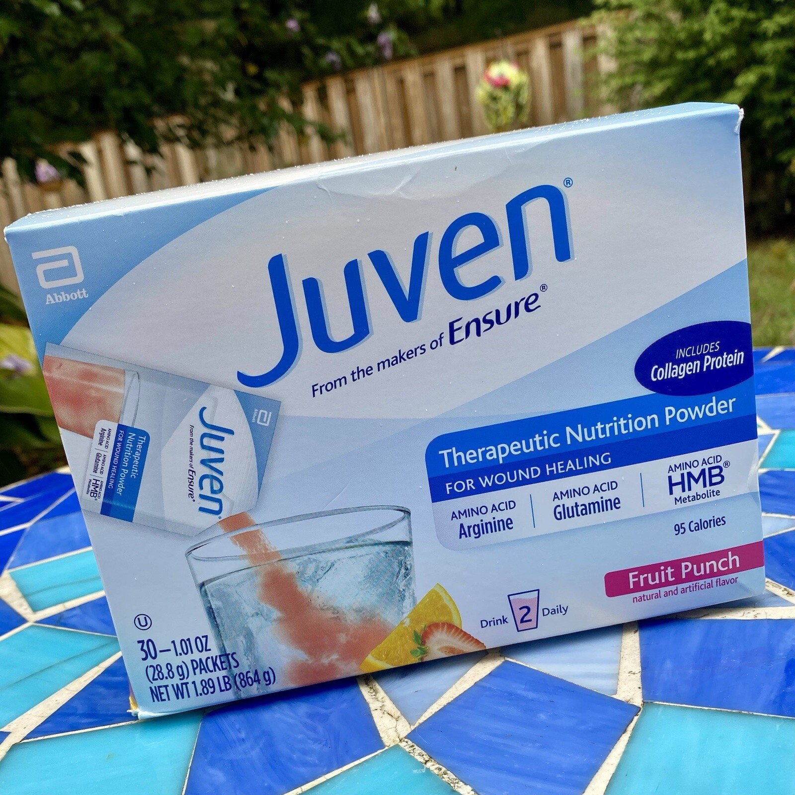 30 Juven Therapeutic Nutrition Powder Fruit Punch - Box/30 EXP 5/2025 ...