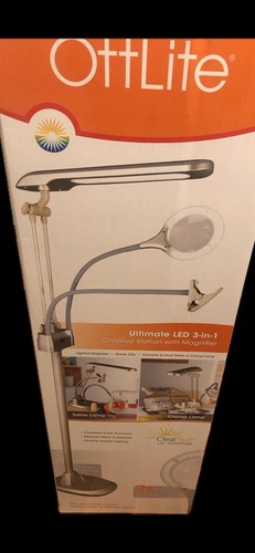 OttLite 24w Ultimate 3-in-1 Craft Lamp Champagne | eBay