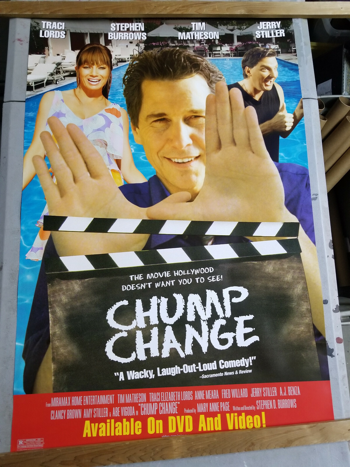 Chump Change - Original 27" X 40" Movie DVD Poster New Rolled | eBay