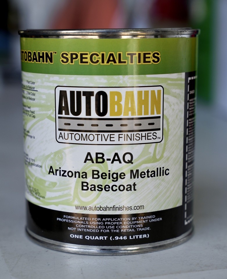 Autobahn Arizona Beige Metallic Basecoat Auto Paint AB-AQ QUART Size ...