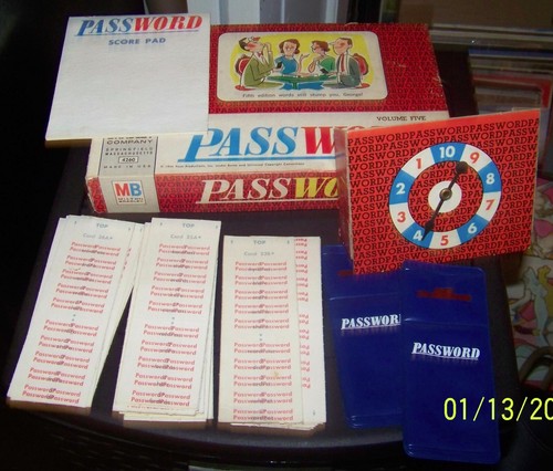vintage 60's game {password} | eBay