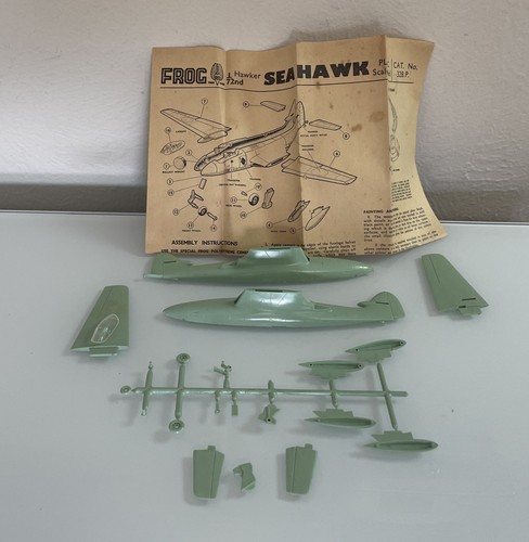 Frog 328P Hawker Sea Hawk Naval Jet Fighter WWII British Military Open ...