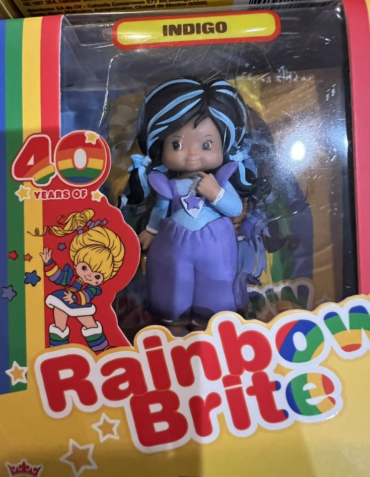 Rainbow Brite INDIGO 2.5" Mini Figure CheeBee TLS Series 2 40th Anniversary | eBay