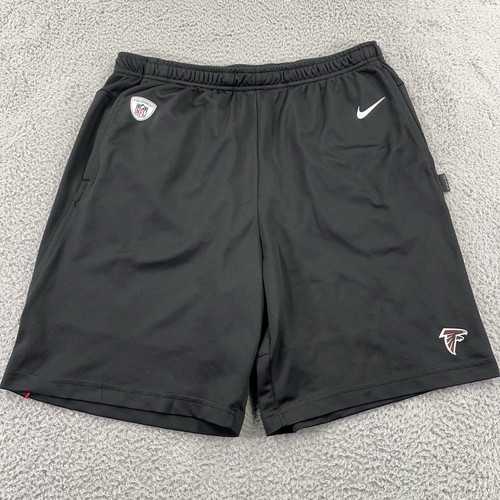 Atlanta Falcons Nike Training Shorts Mens Large Black On Field Pockets ...