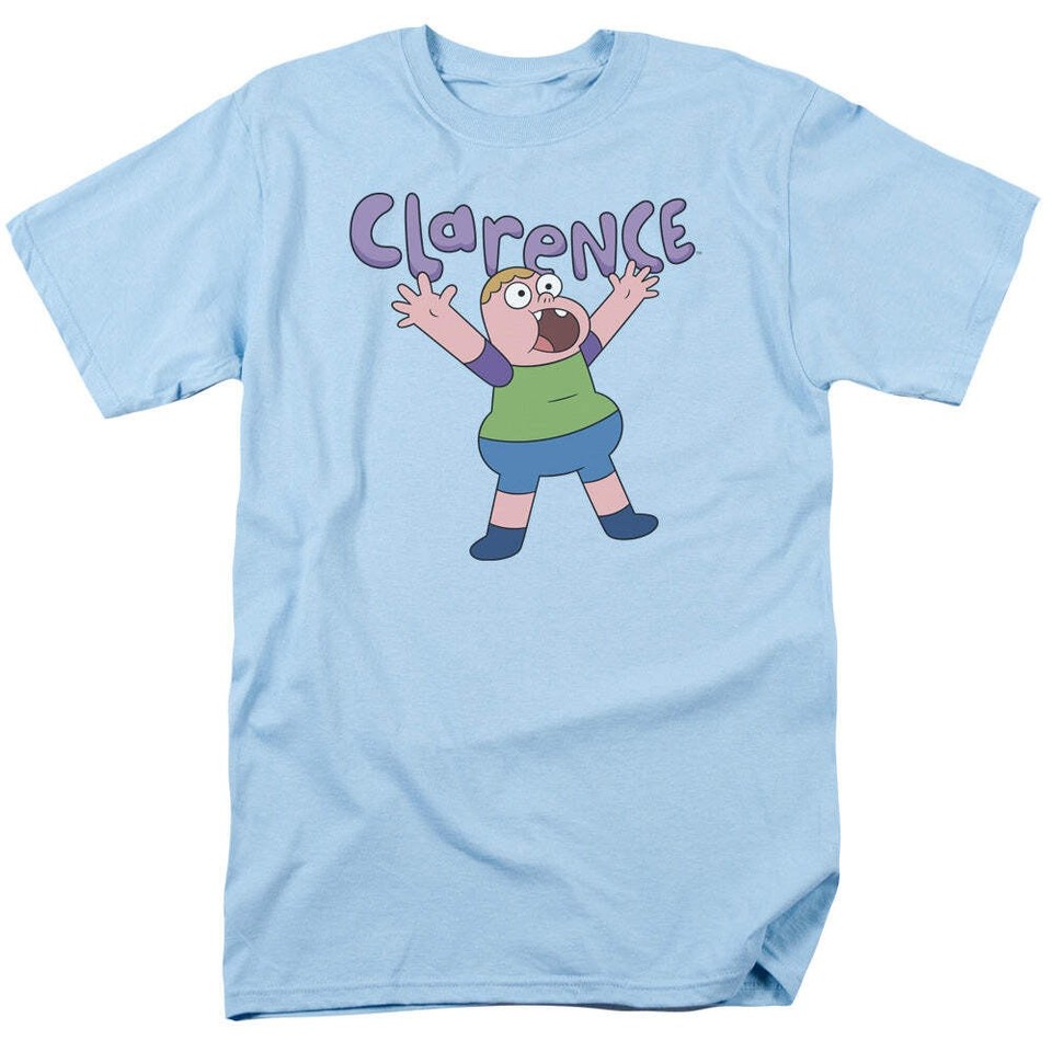CLARENCE WHOO MEN'S REGULAR FIT T-SHIRT IN LIGHT BLUE | eBay