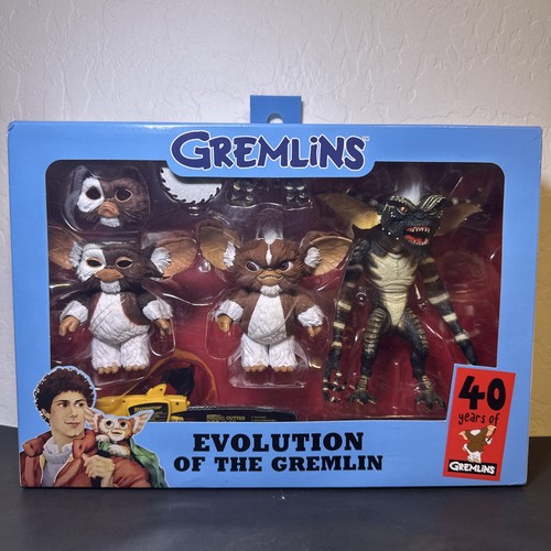 Gremlins 40th Ann Evolution Of A Gremlin 3pc 7in Action Figure Box Set ...